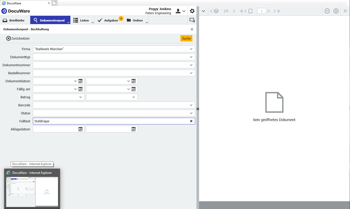 DocuWare DMS | Dokumentenemanagement - Home
